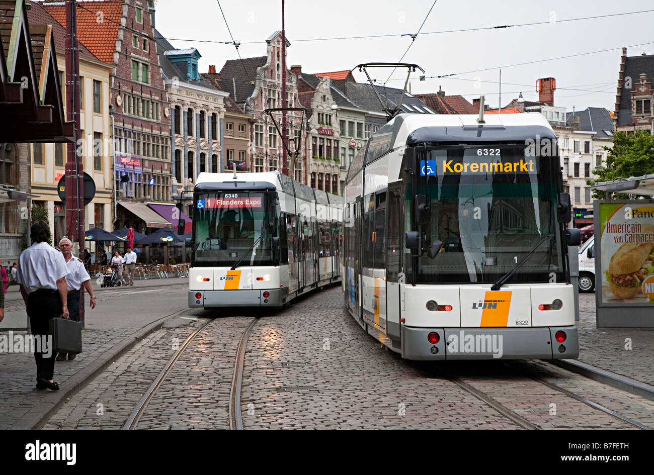 Belgian buses Banque de photographies et d’images à haute résolution ...