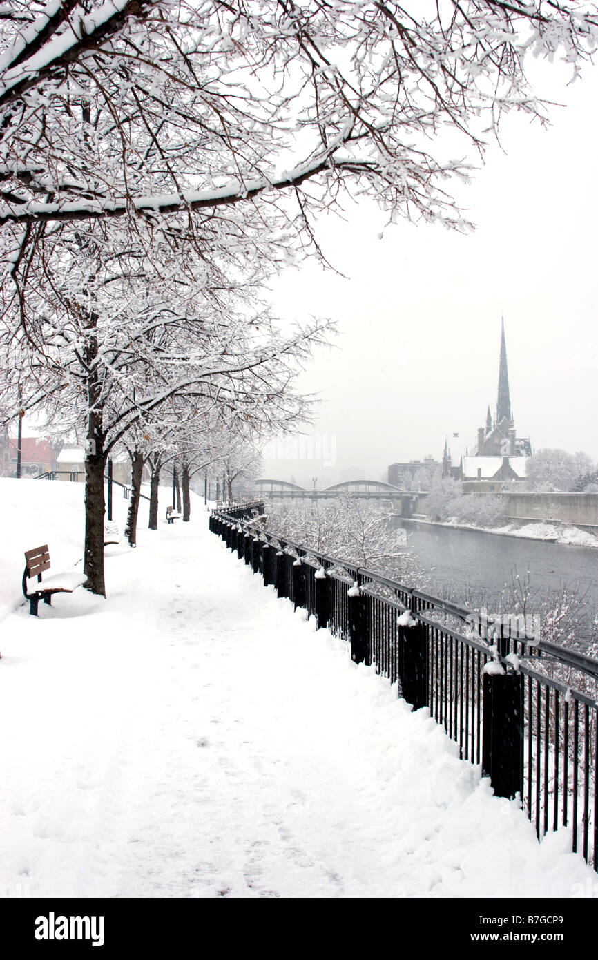 Le canada en hiver Banque de photographies et d’images à haute ...