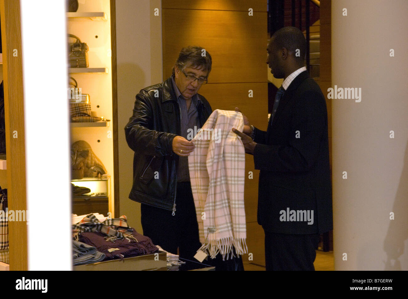 Burberry Chav Banque d'image et photos - Alamy