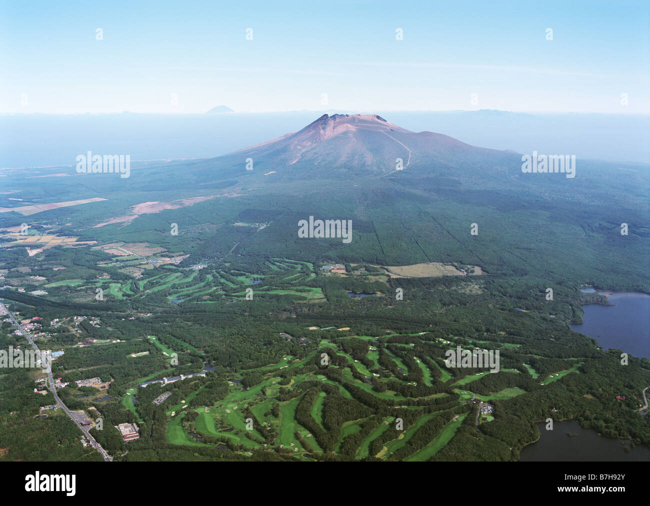 Hokkaido komagatake Banque de photographies et d’images à haute ...