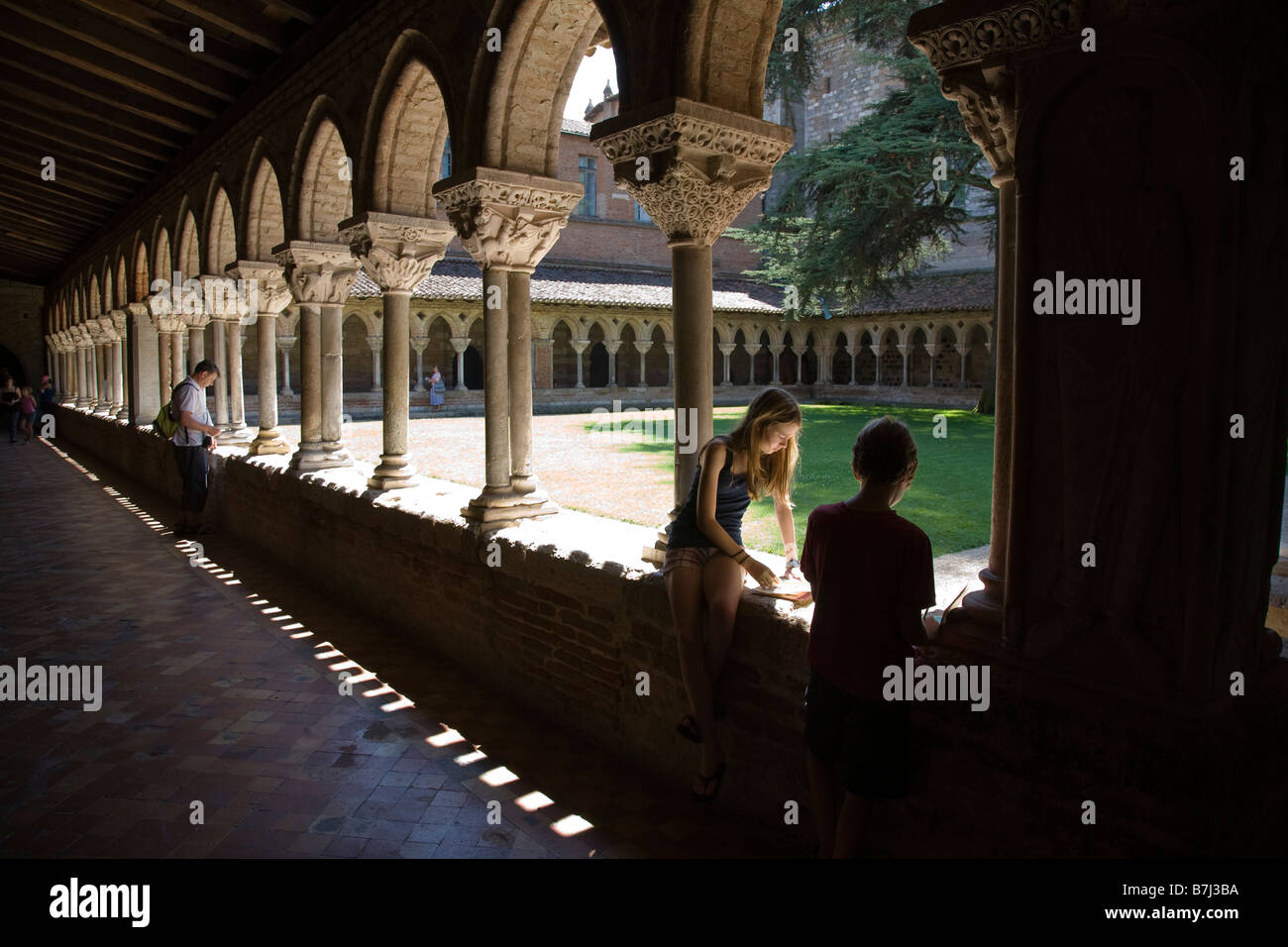 Abbaye saint pierre moissac Banque de photographies et d’images à haute ...