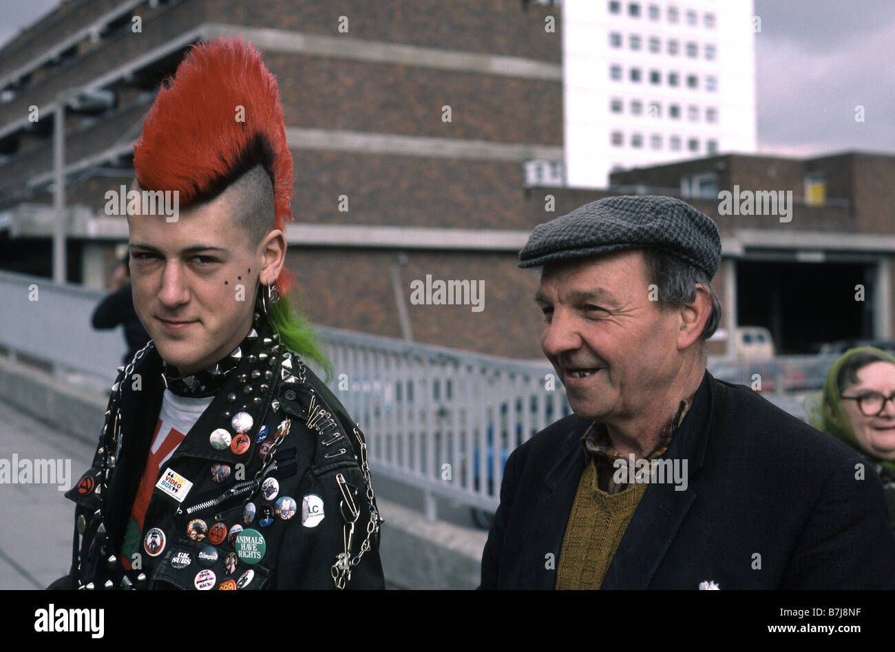Punks de londres de face Banque de photographies et d’images à haute ...