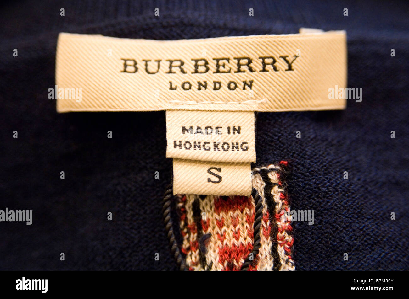 Burberry Chav Banque d'image et photos - Alamy