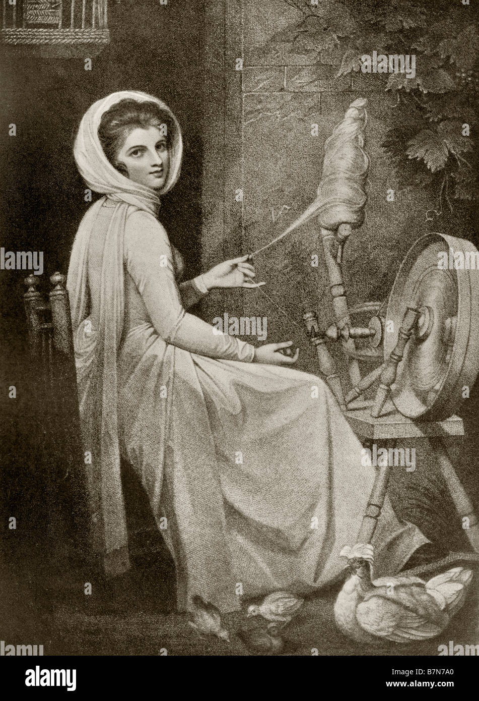 Lady Hamilton Mistress Horatio Nelson Banque d'image et photos - Alamy