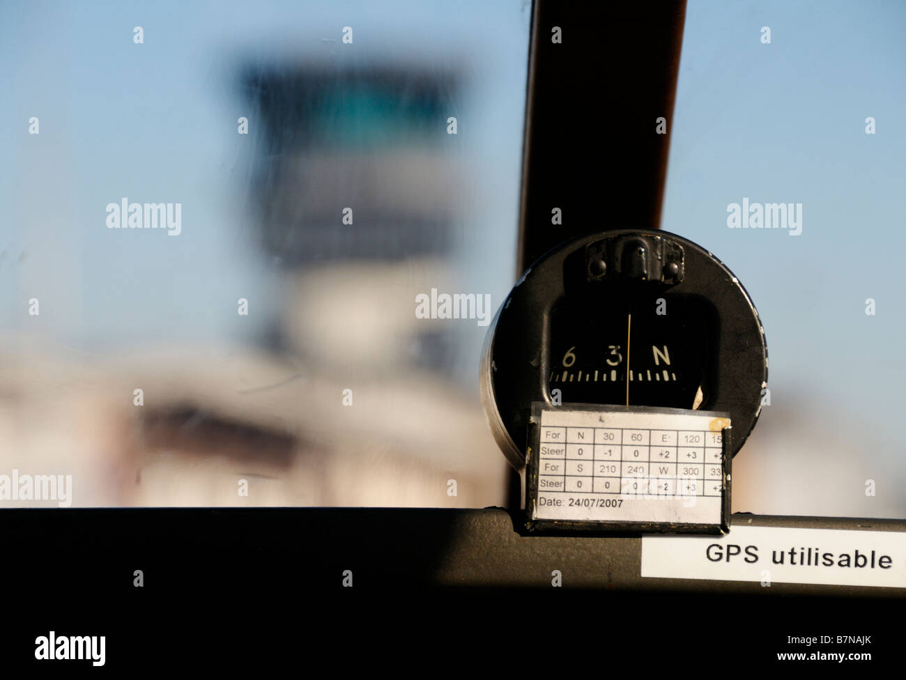 Aircraft compass Banque de photographies et d’images à haute résolution ...