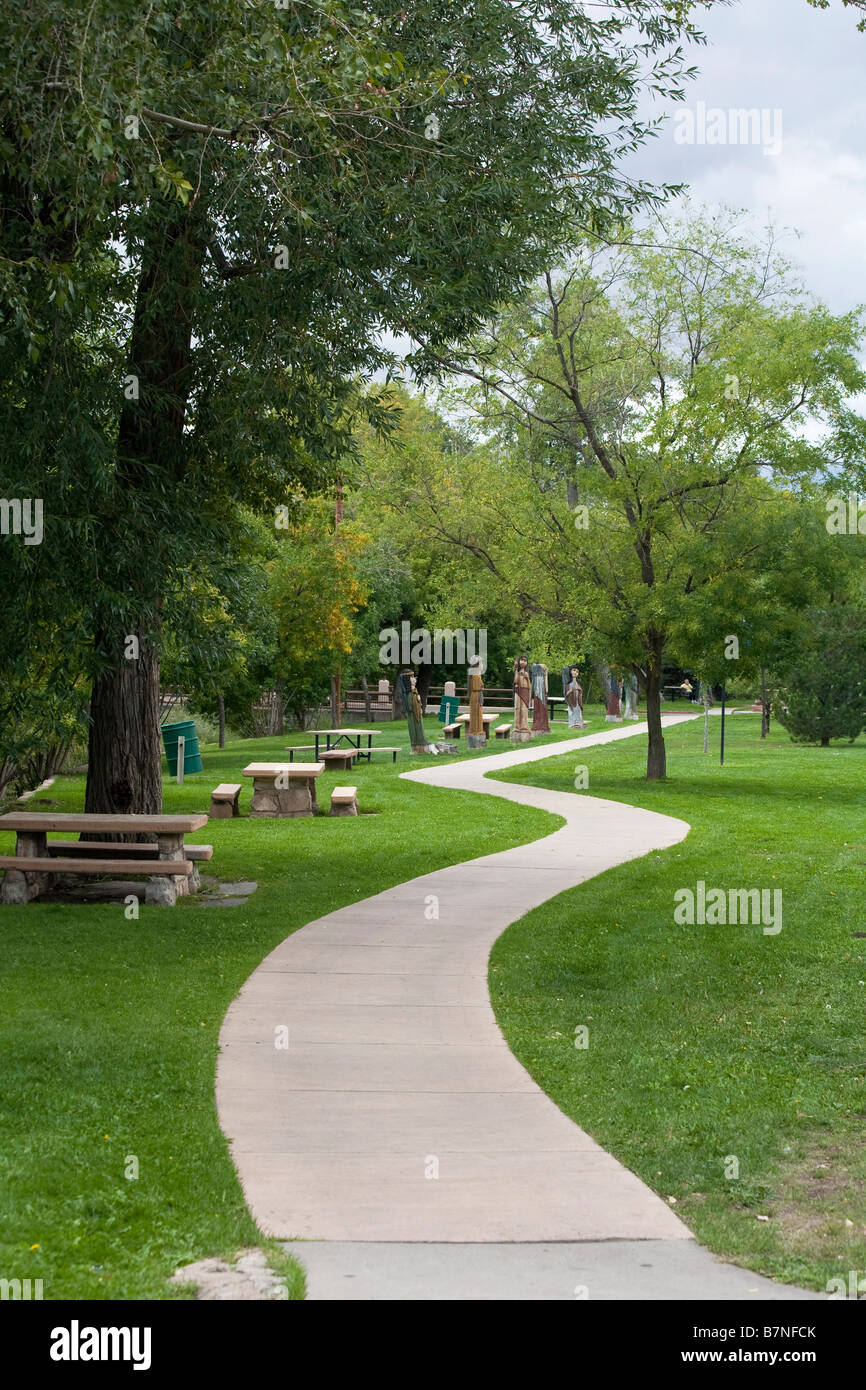 Sentier parc Banque de photographies et d’images à haute résolution - Alamy
