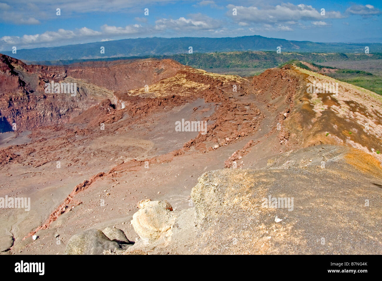 Volcan bouclier basaltique Banque de photographies et d’images à haute ...