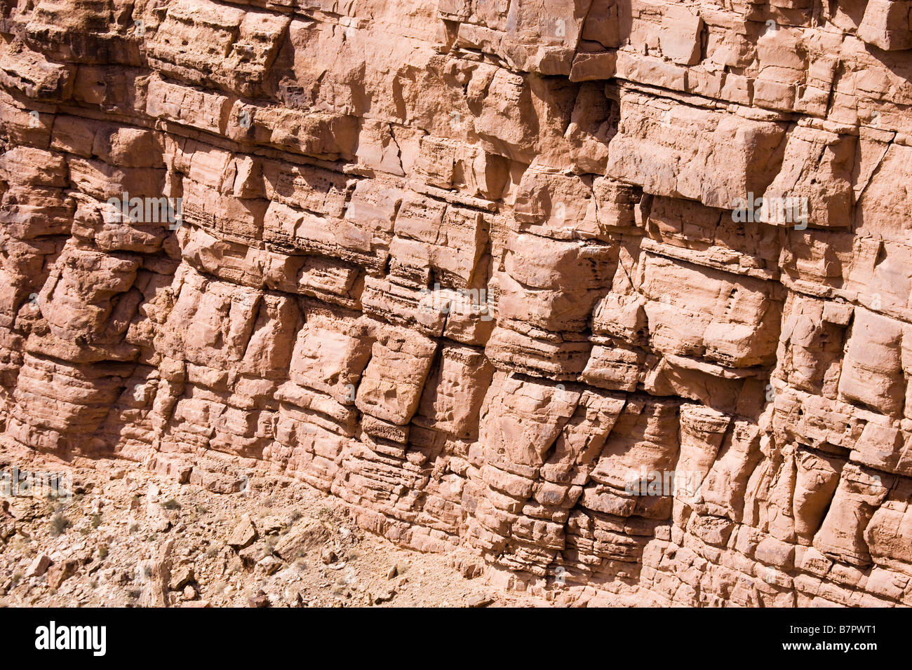 Structure de roche rouge Banque de photographies et d’images à haute ...