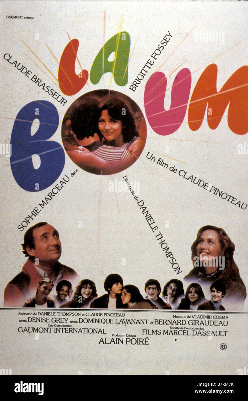 La boum la boum Année 1980 affiche affiche France Réalisateur Claude Pinoteau Photo Stock - Alamy