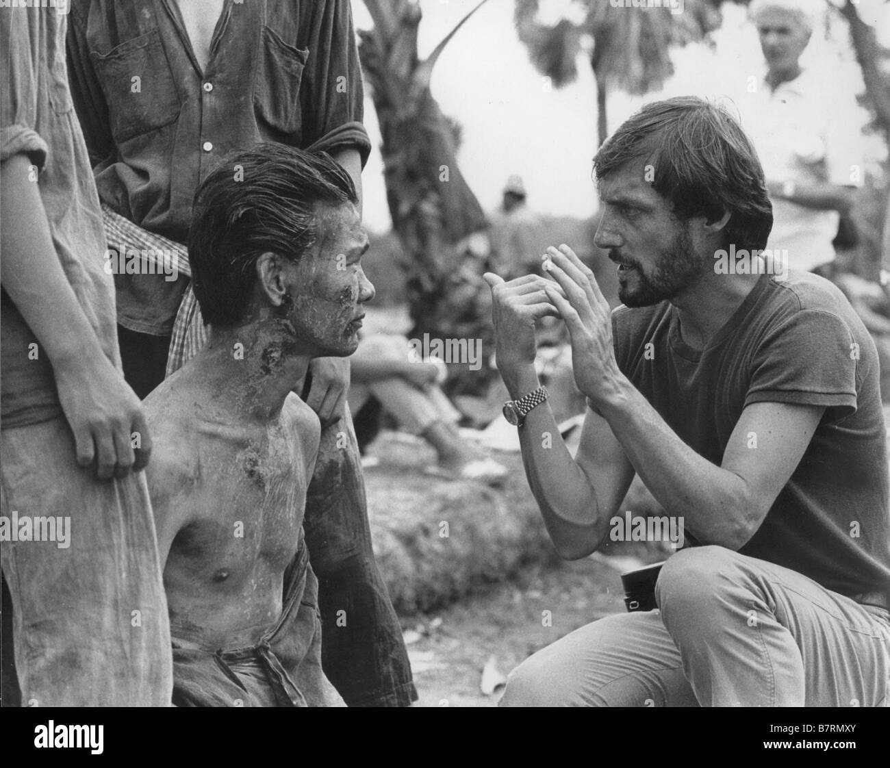 Directeur roland joffe Banque d'images noir et blanc - Alamy