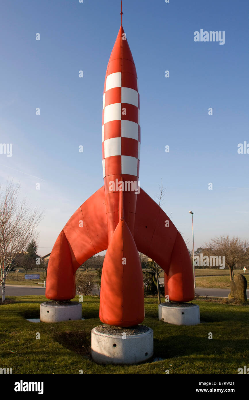 Fusée tintin Banque de photographies et d’images à haute résolution - Alamy