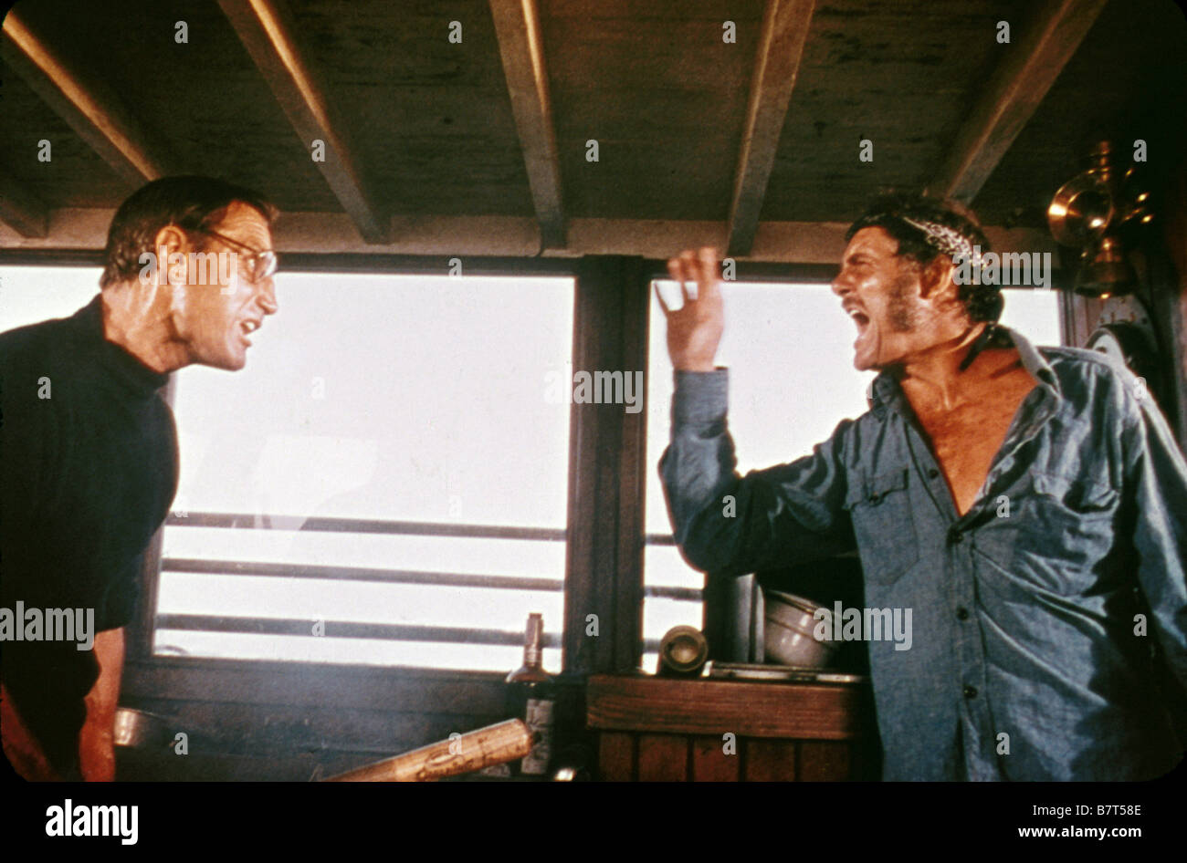 Robert shaw jaws (1975) Banque de photographies et d’images à haute résolution - Alamy
