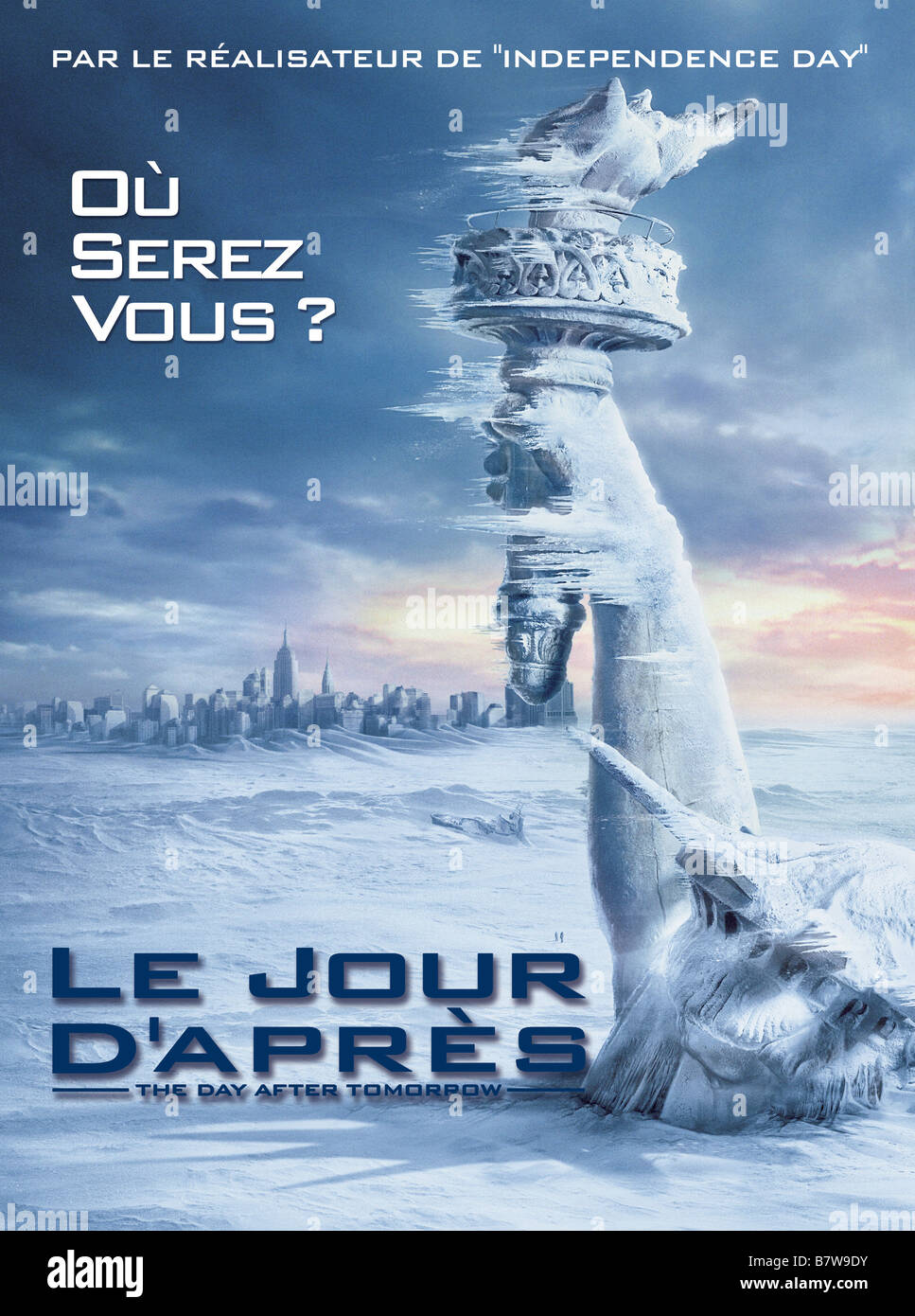 Le jour après-demain 2004 USA affiche, poster Directeur : Roland ...