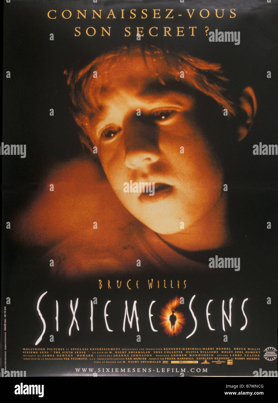 Le sixième sens Année : 1999 USA Haley Joel Osment Réalisateur : M ...