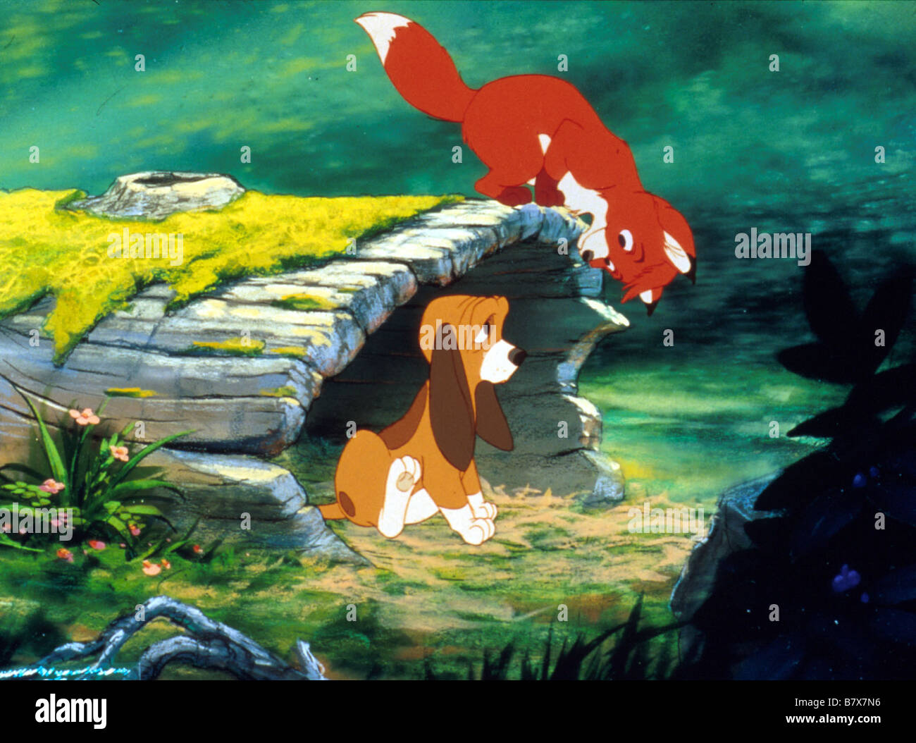 The fox and the hound disney Banque de photographies et d’images à ...