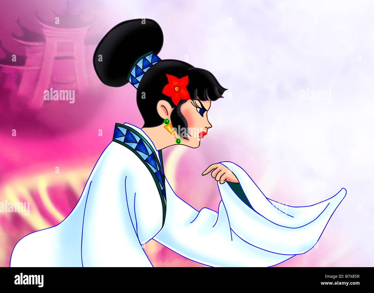 Le serpent blanc 1958 Banque de photographies et d’images à haute ...