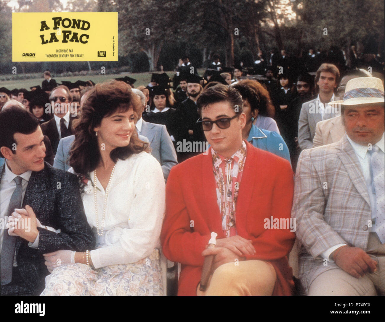 Retour à l'école Année : 1986 USA Robert Downey Jr , Burt Young ...