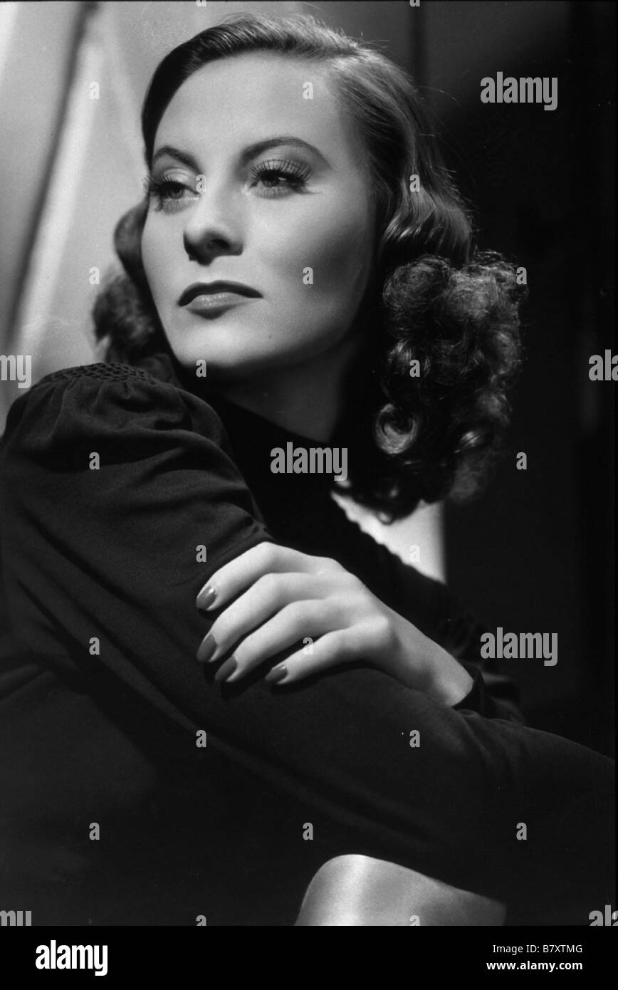 Michele morgan Banque d'images noir et blanc - Alamy