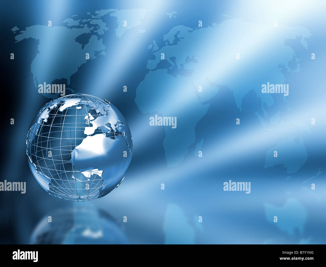 World map background Banque de photographies et d’images à haute ...