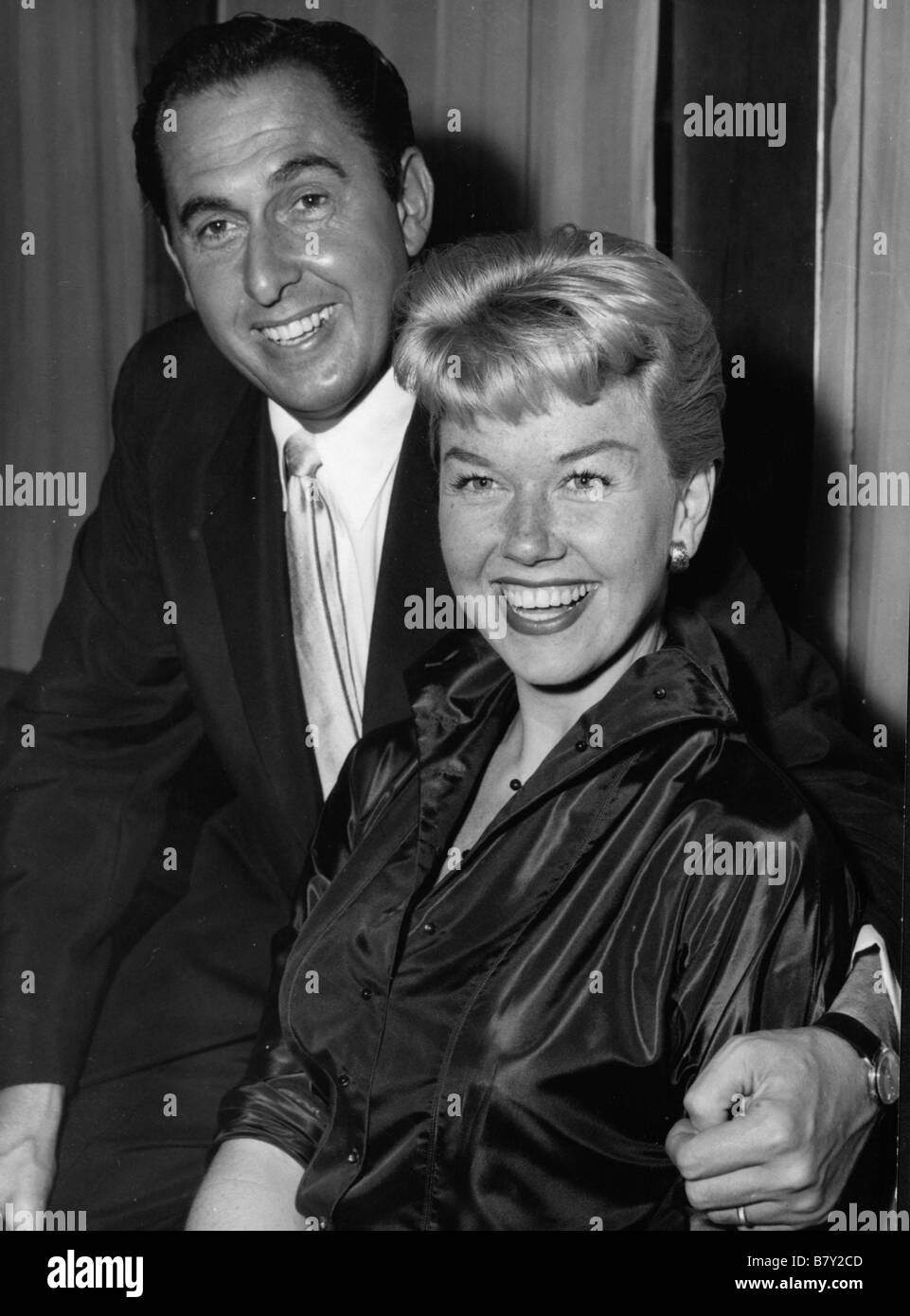 Doris Day avec mari Martin Melcher Photo Stock - Alamy