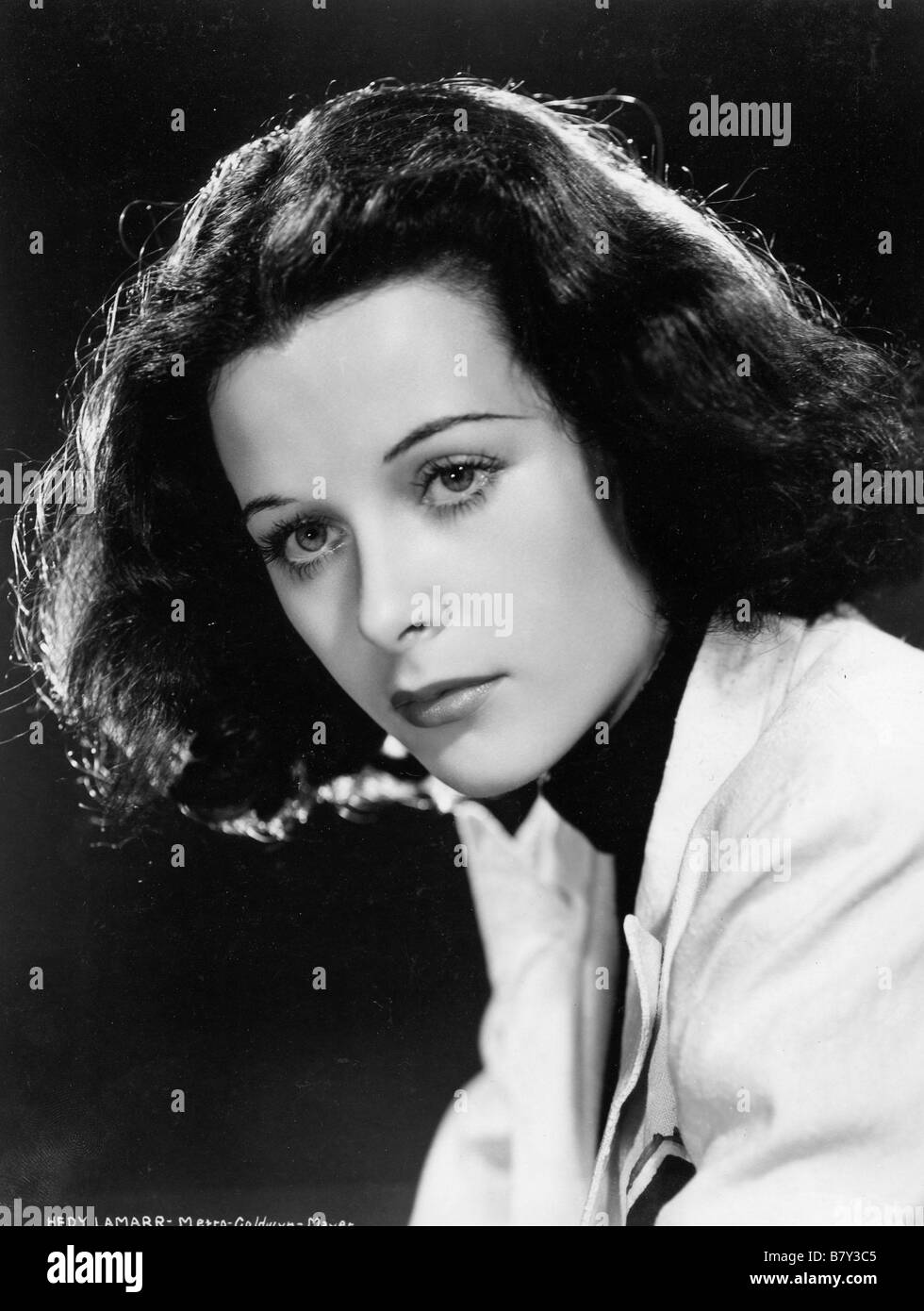 Hedy lamarr Banque d'images noir et blanc - Alamy