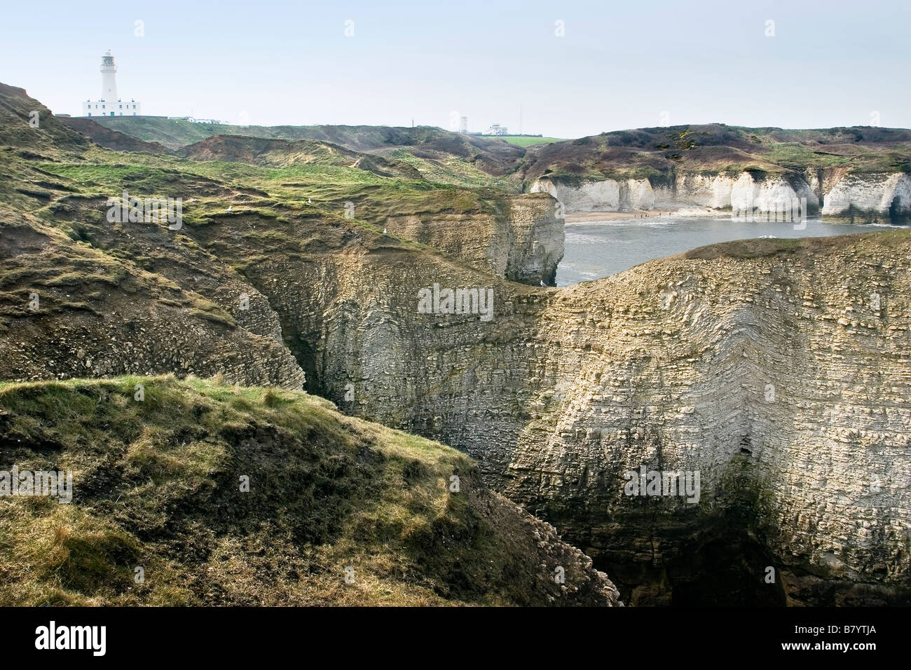 Flamborough head yorkshire coast Banque de photographies et d’images à ...