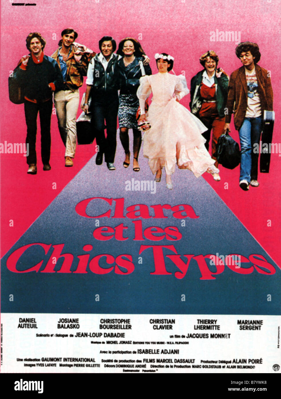 Clara et les chics types Clara et les chics types Année 1981 Affiche Affiche France Isabelle ...