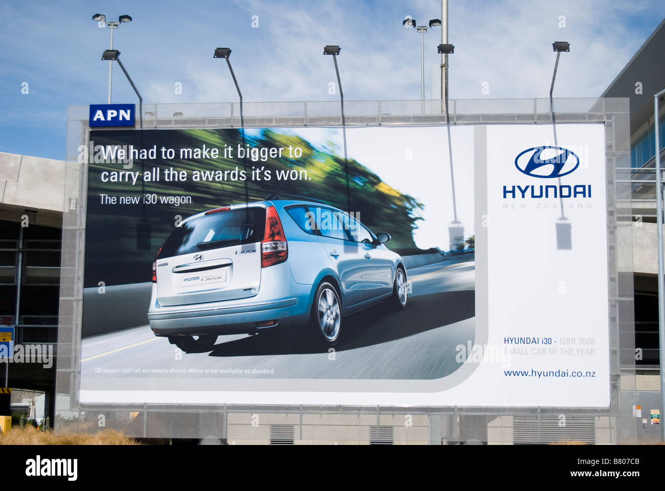 Affiche publicitaire de voiture Banque de photographies et d’images à ...