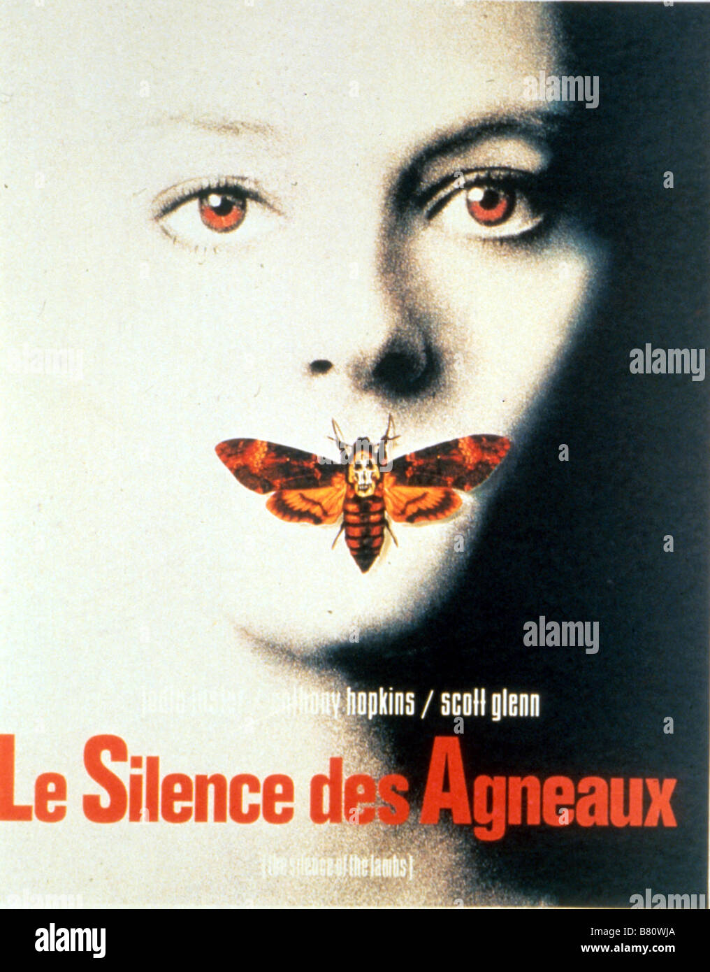 Le Silence des agneaux Année : 1991 USA Affiche, Poster Réalisateur : Jonathan Demme Photo Stock ...