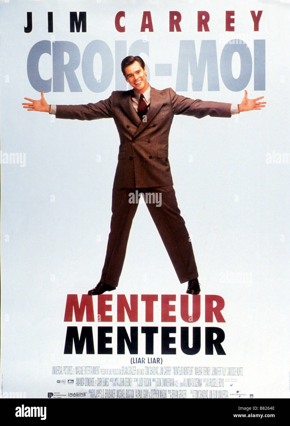 Affiche du film jim carrey Banque d'image et photos - Alamy