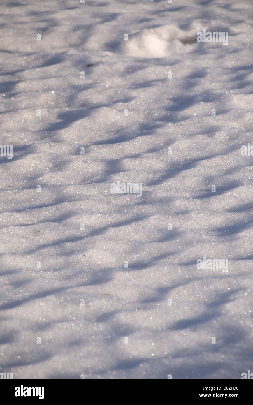 Neige au sol Banque de photographies et d’images à haute résolution - Alamy