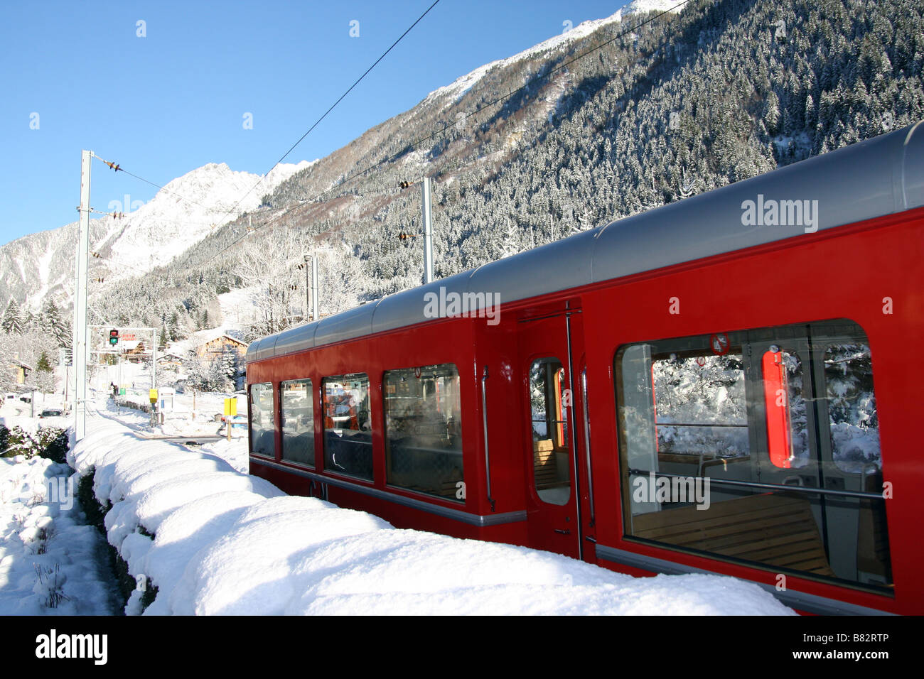 Montenvers railway Banque de photographies et d’images à haute ...