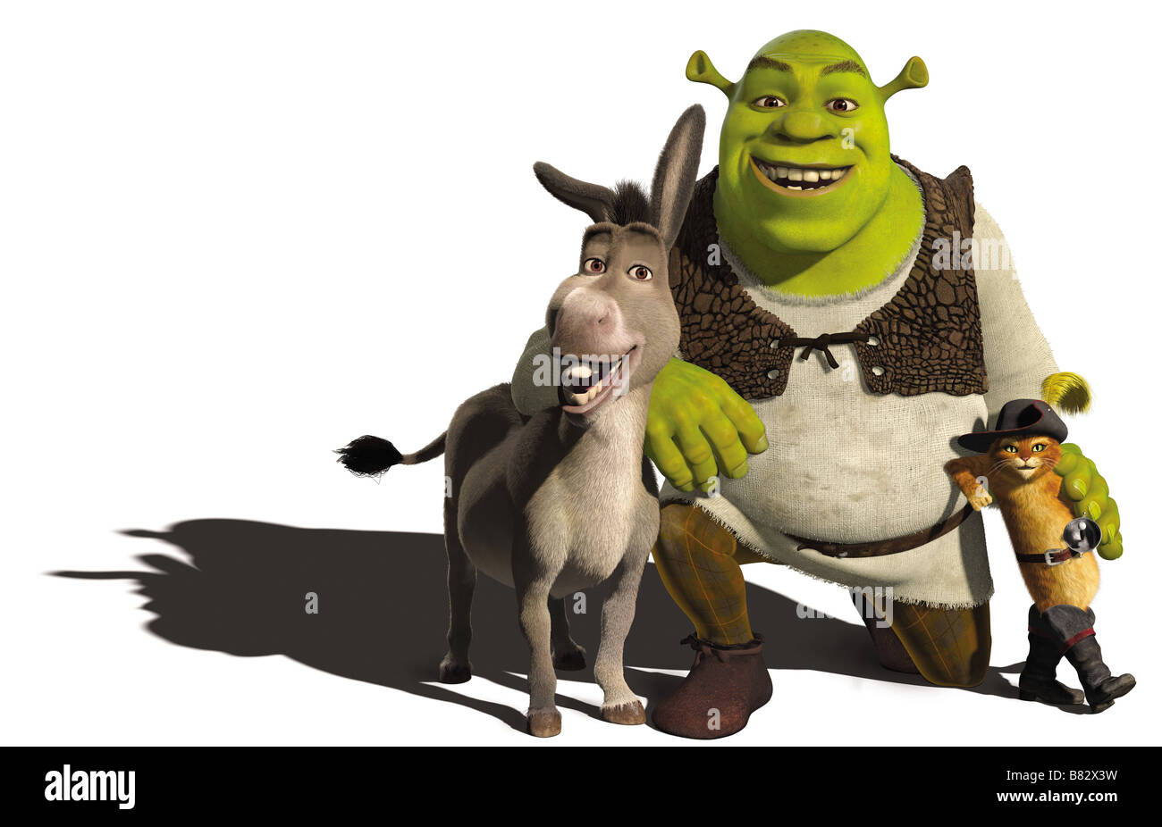 Donkey shrek third shrek 2007 Banque d'images détourées - Alamy