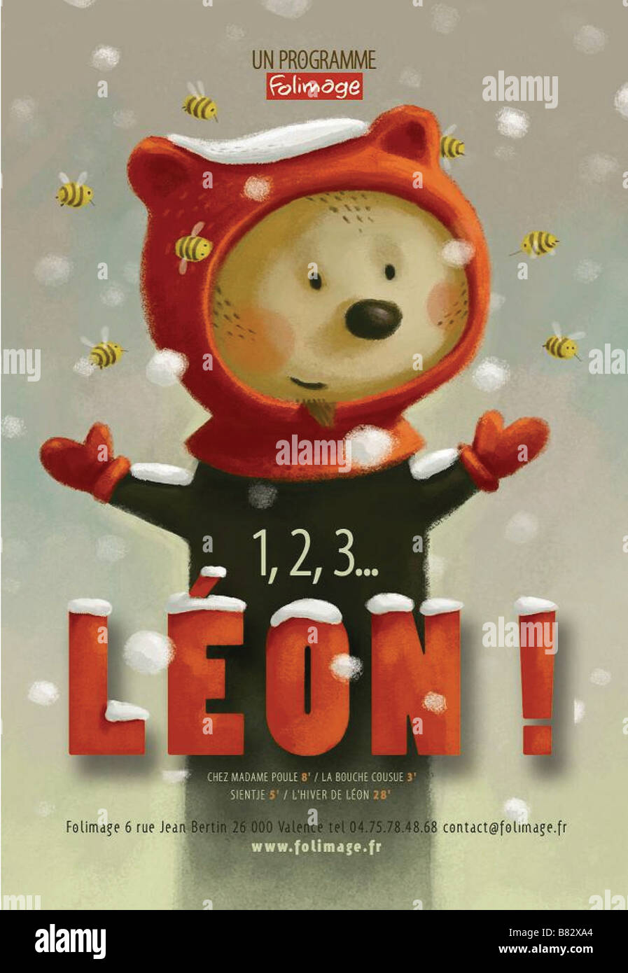 1, 2, 3 ... Léon ! 1, 2, 3 ... Léon ! (2008) France / Affiche Poster 4 ...