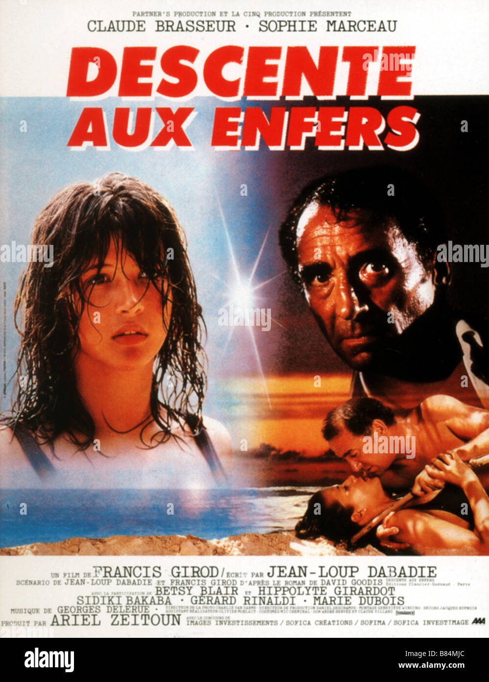 Descente aux enfers descente aux enfers Année : 1986 - France Sophie Marceau, Claude Brasseur ...