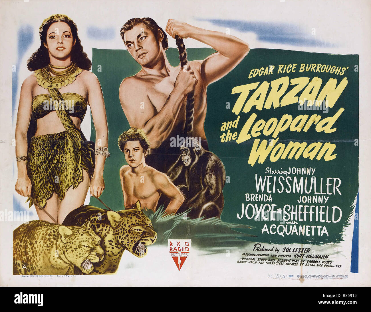 Tarzan et la femme Léopard Année : 1946 Réalisateur : Kurt Neumann ...