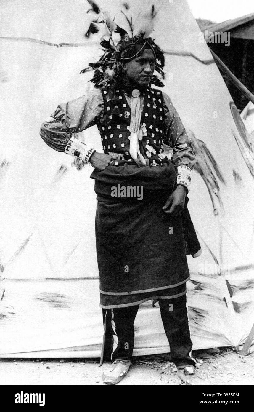 Sioux indian red indian village Banque de photographies et d’images à ...