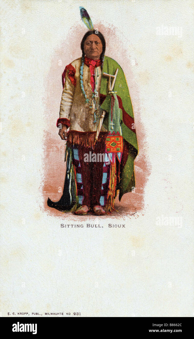 Chief sitting bull Banque de photographies et d’images à haute ...