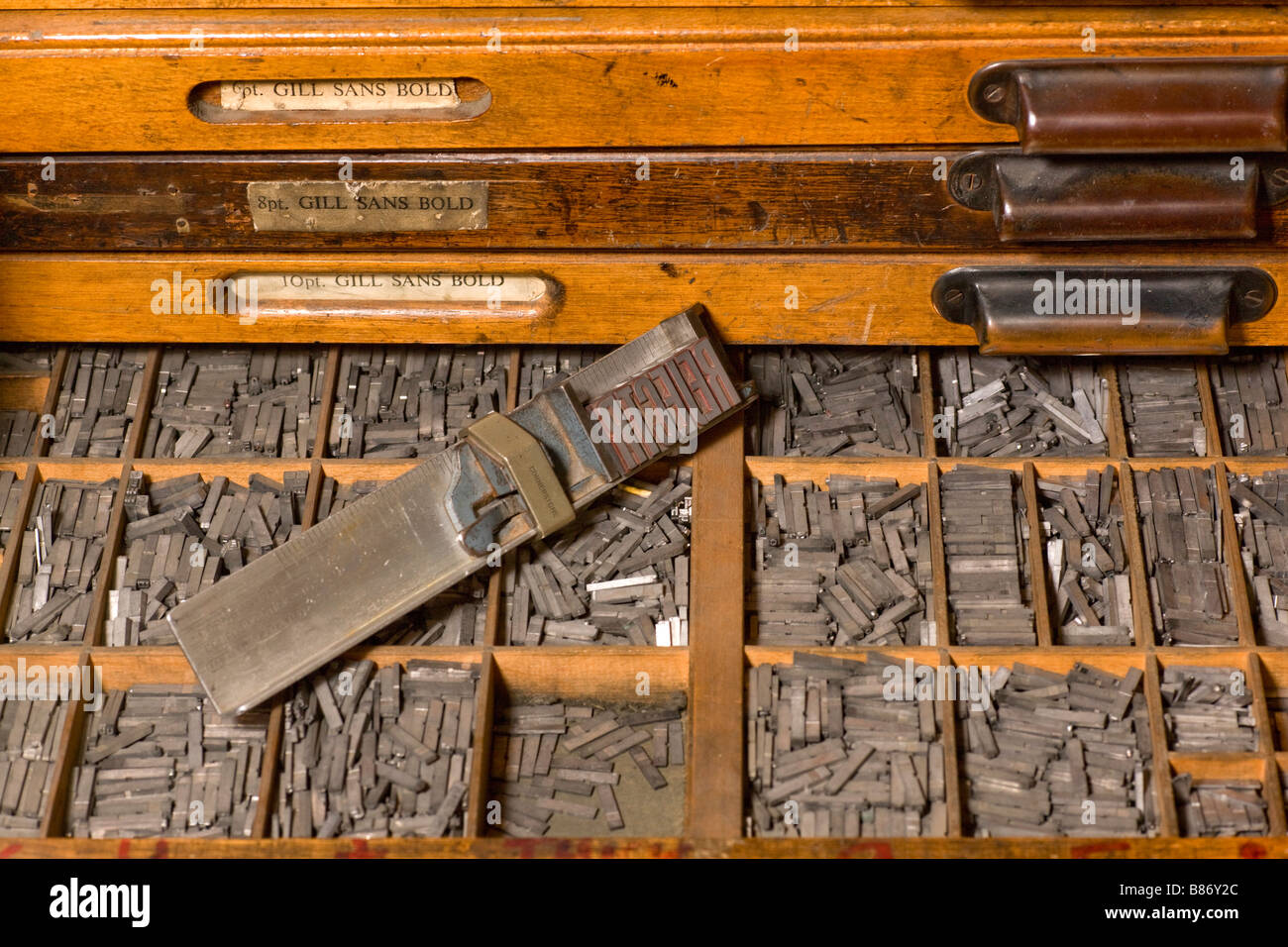 Impression typographique Banque de photographies et d’images à haute ...