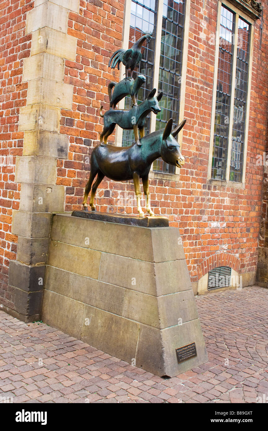 Bremen town musicians Banque de photographies et d’images à haute ...