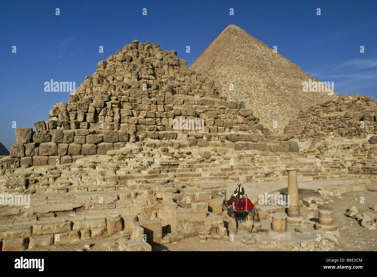 Pyramide giza egypte cairo pharaon afrique Banque de photographies et d ...