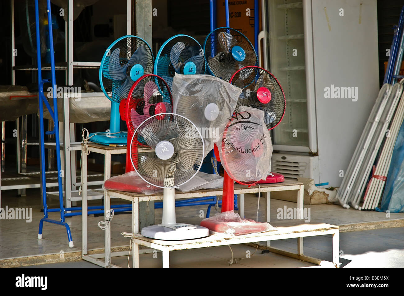 Magasin de fan Banque de photographies et d’images à haute résolution ...