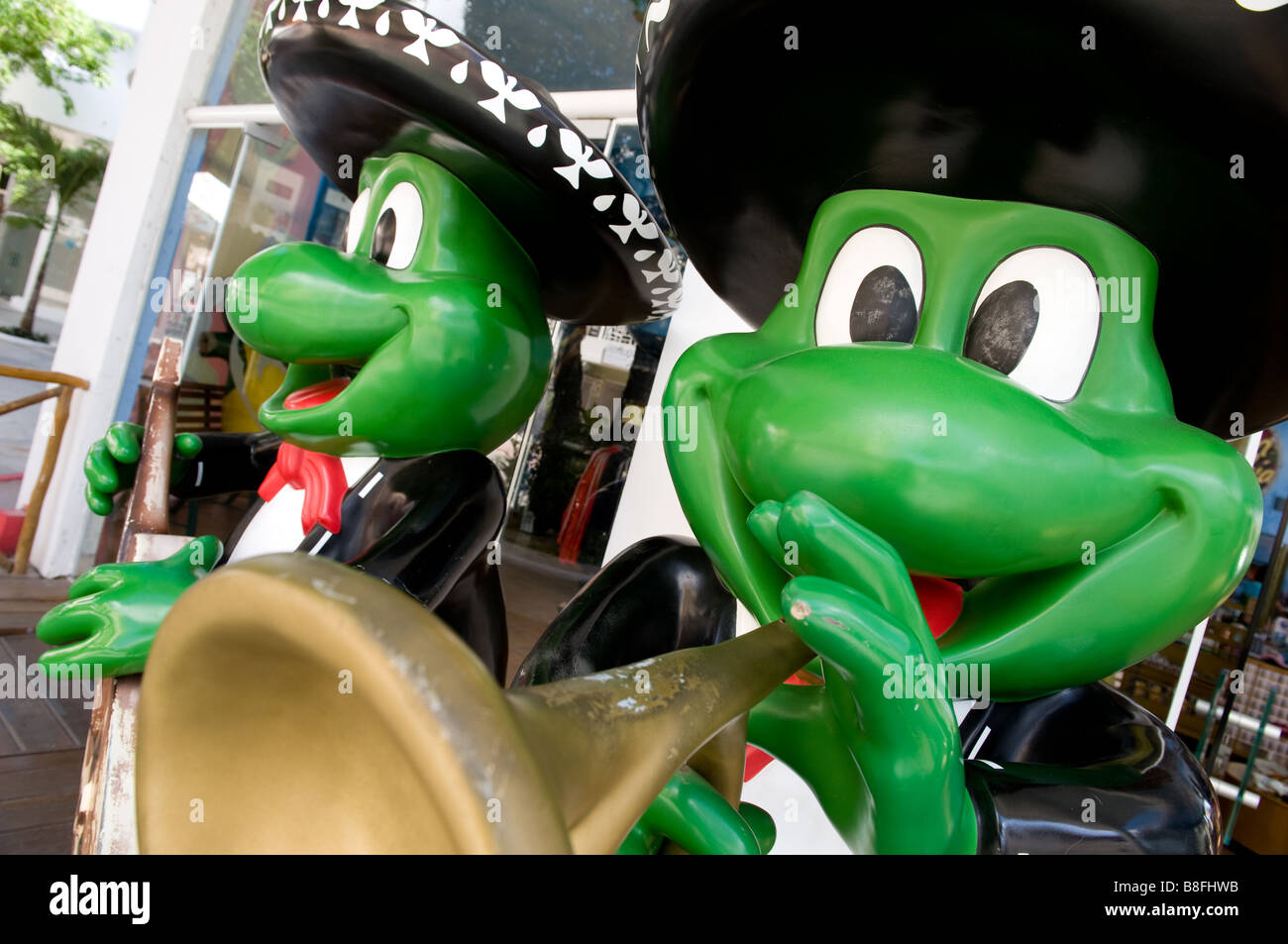 Senor Frogs merchandise shop avenue Quinta Playa del Carmen Mexique ...