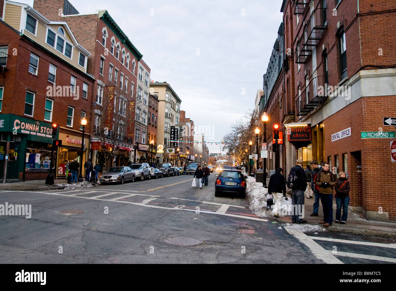 Hanover street boston Banque de photographies et d’images à haute ...