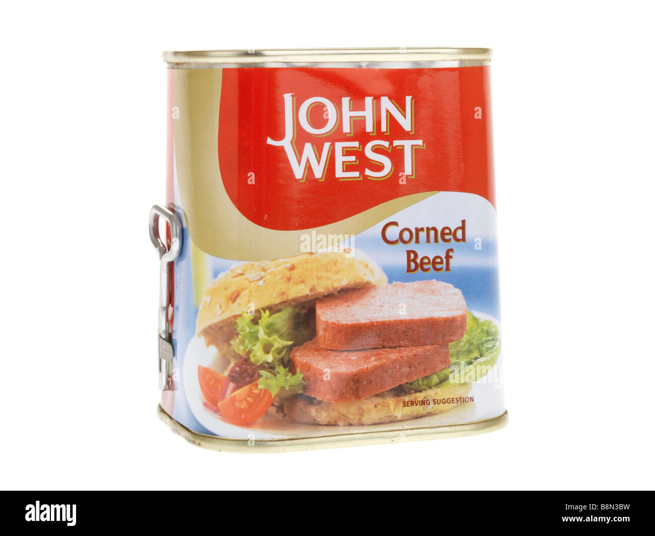 Conserve corned beef Banque d'images détourées - Alamy