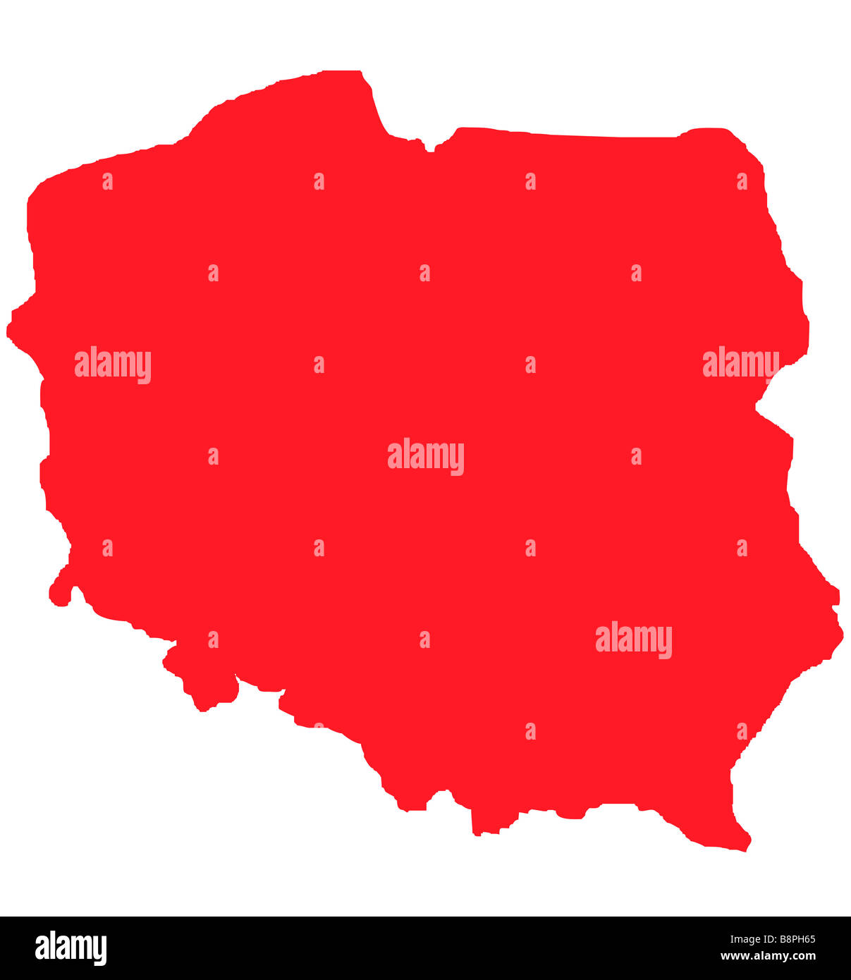 Poland map Banque de photographies et d’images à haute résolution - Alamy