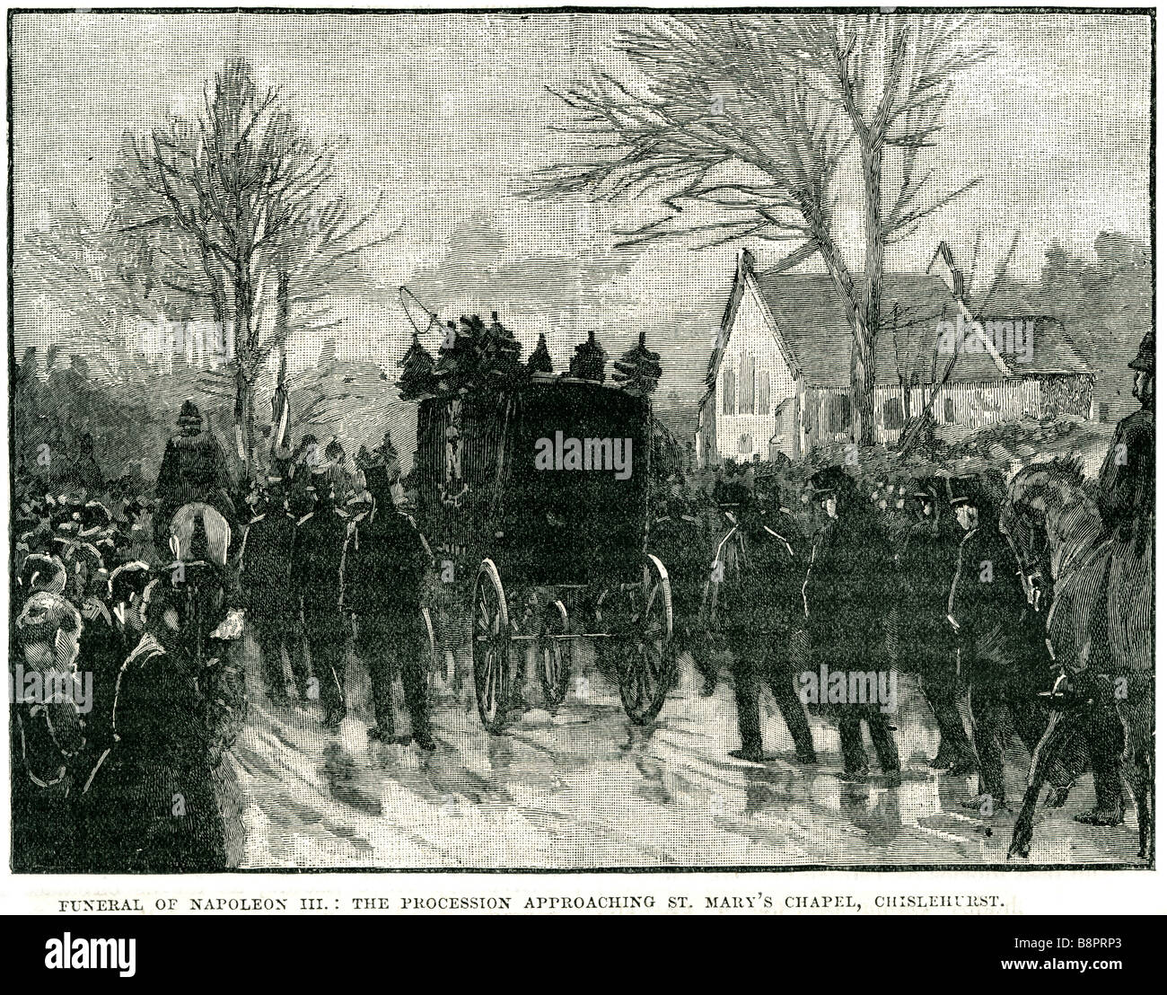 Funeral of napoleon iii Banque de photographies et d’images à haute ...
