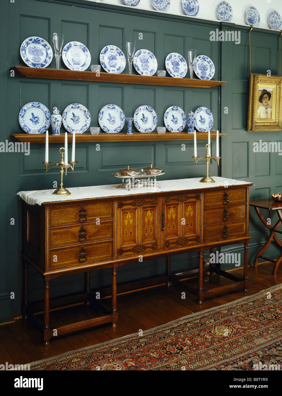 Standen house interior Banque de photographies et d’images à haute ...