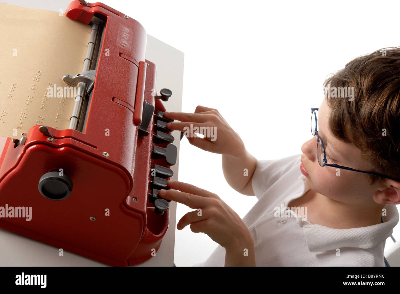 Braille Machine Banque d'image et photos - Alamy