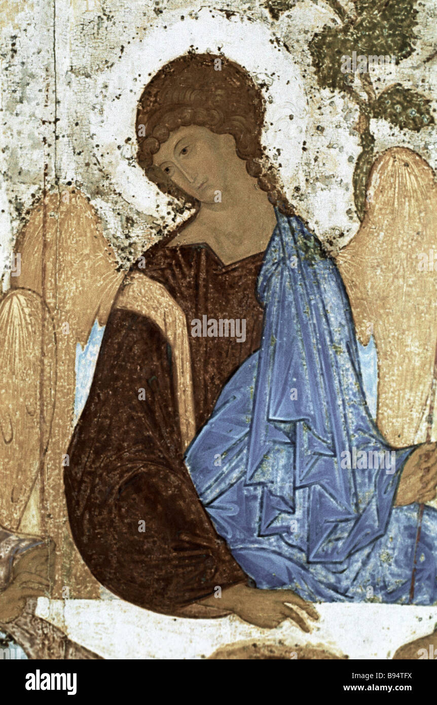 Andrei Roublev l'icône de la trinité de la Galerie nationale Tretiakov ...